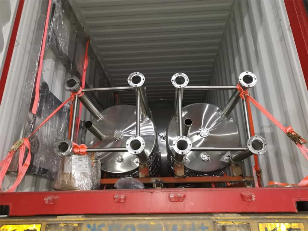 Brewery tanks package, brewing system shipping-YoLong Brewtech