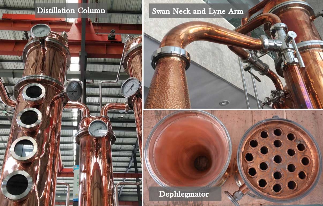 High Quality Copper Distillation Equipment - YoLong Brewtech