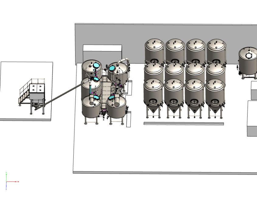 Glycol Water Tank （GWT）& Cold Water Tank(CWT)-YoLong Brewtech